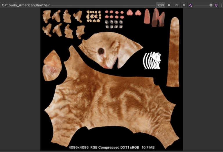 【Unity-Asset】Fully Animated Cats の紹介 | くものす