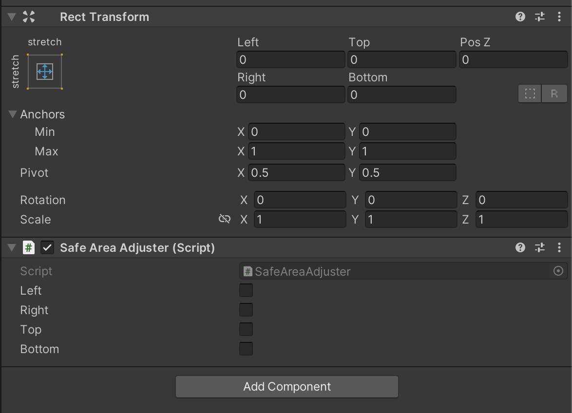 【Unity】セーフエリアに対応する iOS/Android | くものす