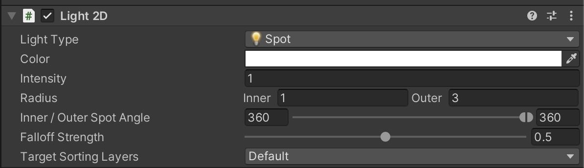 【Unity】URPで 2D Light を使う | くものす
