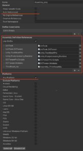 【Unity】Assembly Definition Filesをサクッと設定する | くものす